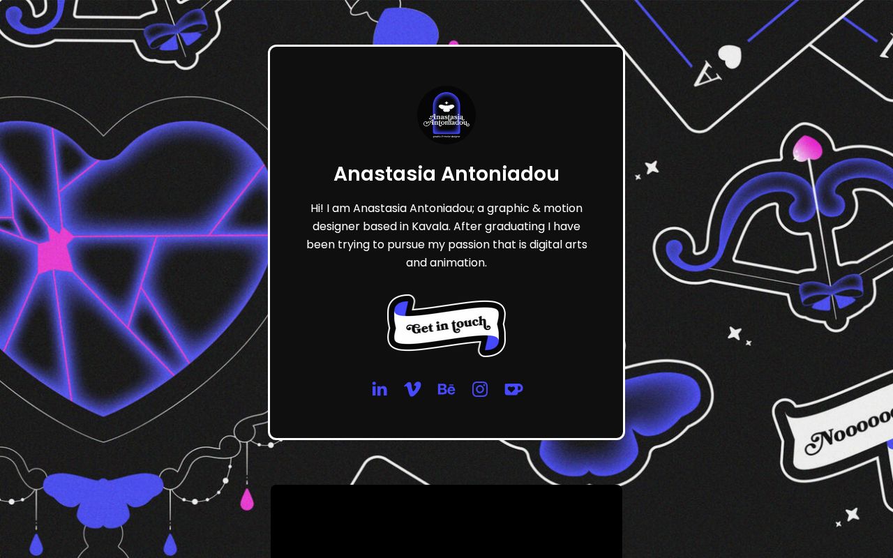 Anastasia Antoniadou Links